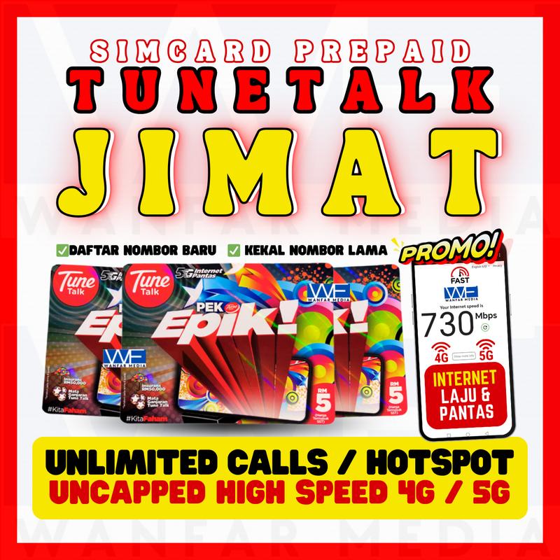 [SIM CARD TUNE TALK] Unlimited Call Hotspot Data High Speed 4G/5G ...