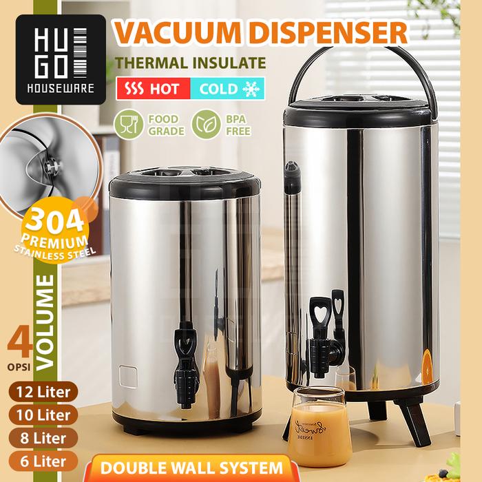 Promo [SPECIAL LIVE CREATOR] HUGO Dispenser Termos Air Stainless Steel ...