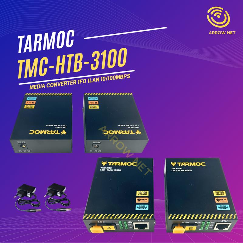Tarmoc TMC-HTB-3100 | Media Converter 1 FO 1 LAN 10/100Mbps | HTB 3100 ...