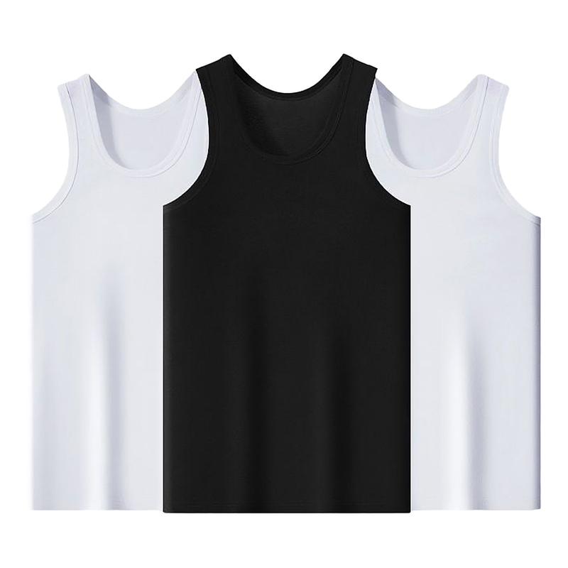 High-Quality Solid Color Sando BUY 1 GET 2 （3PCS-1PC）New Cotton ...