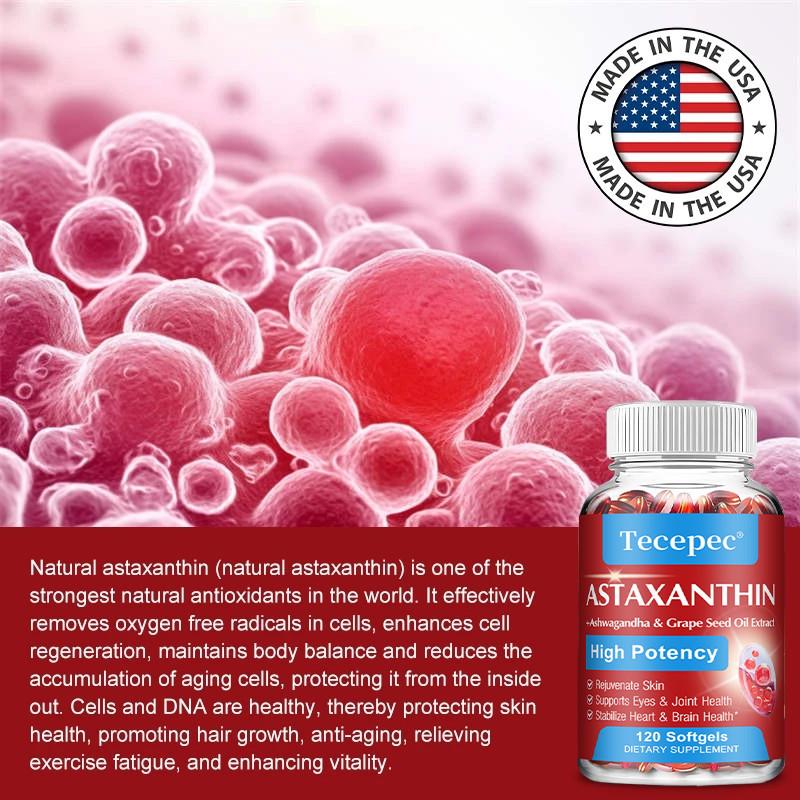 Astaxanthin 24 mg, 60/120 kapsul, suplemen daya tahan tubuh - Shop ...