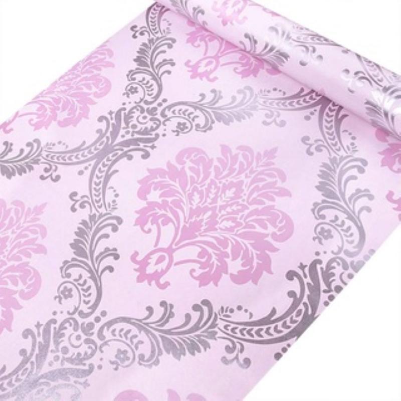 Wallpaper Dinding Batik Pink 45cm x 10m Dekorasi - Shop | Tokopedia