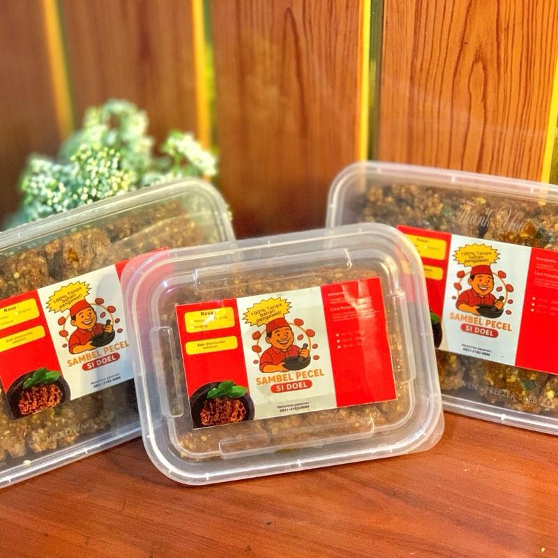 Sambel Pecel Si Doel Khas Madiun || Sambel Pecel Instan - Shop | Tokopedia