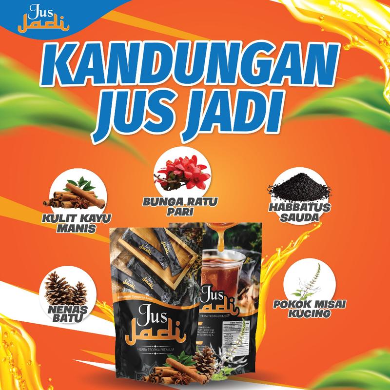 Jus Jadi - Sachet Original Hq Mujarab - TikTok Shop Malaysia