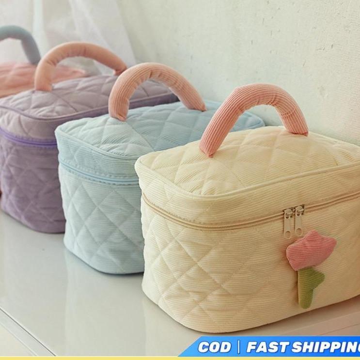 Beg Perjalanan Saiz Jumbo Kosmetik, Comel dan Cantik, Warna Beg ...