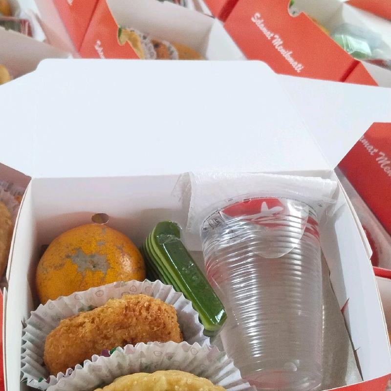 snack box poksifood/kue basah box - Shop | Tokopedia