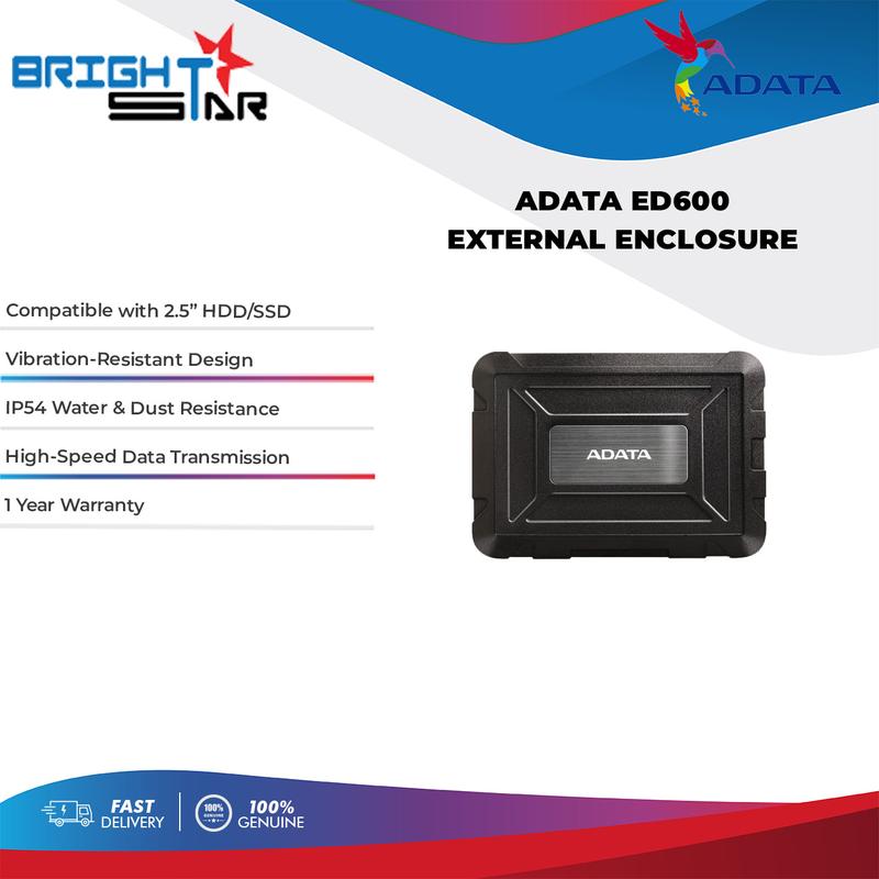 ADATA ED600 External SATA Hard Disk Enclosure - TikTok Shop Malaysia