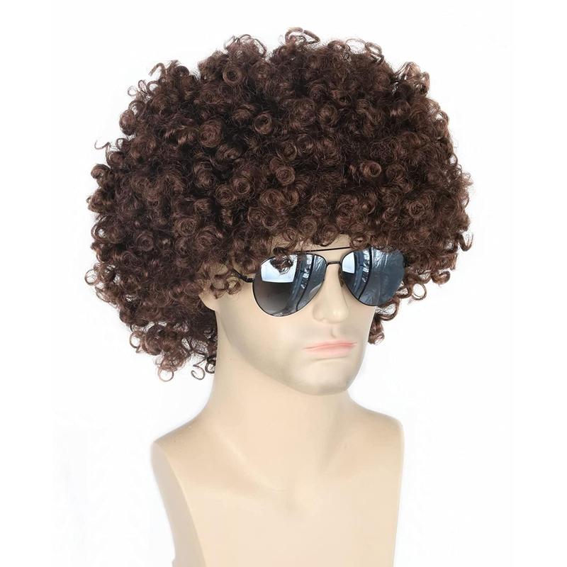 Rambut Palsu Afro, Rambut Palsu Hippie Disko, Panjang Pendek - TikTok ...