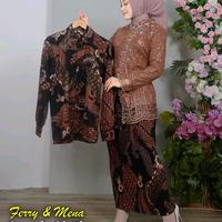 Promo Setelan Kebaya Couple Modern Sintia Baju Kondangan Suami Istri ...
