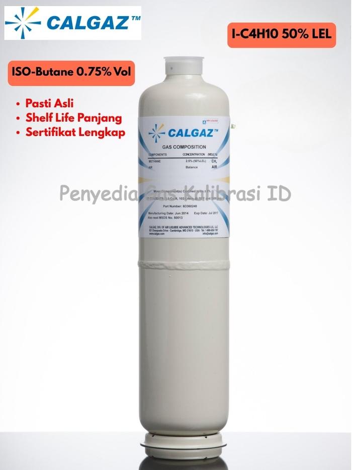Jual 6D SPAN CALGAZ - i-C4H10 50%LEL (0.75% VOL Isobutane), 103 L IMPA ...