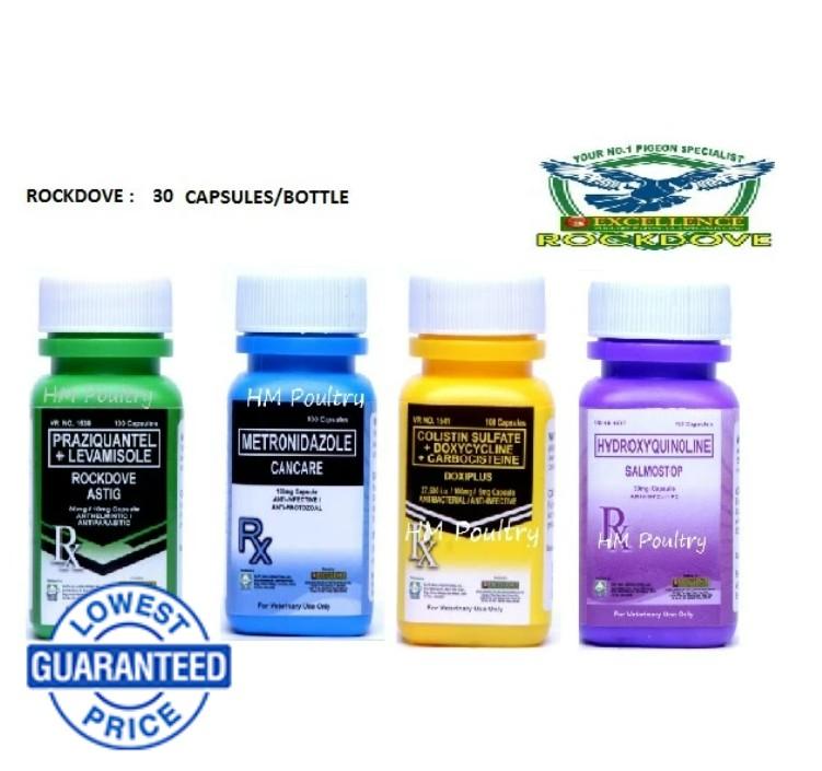 ROCKDOVE 30 caps by Excellence (Astig/Doxiplus/Cancare/Salmostop ...