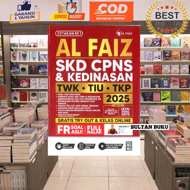 BUKU SKD HOTS AL FAIZ CPNS 2025 TERBARU TEK-TIU-TKP - Shop | Tokopedia