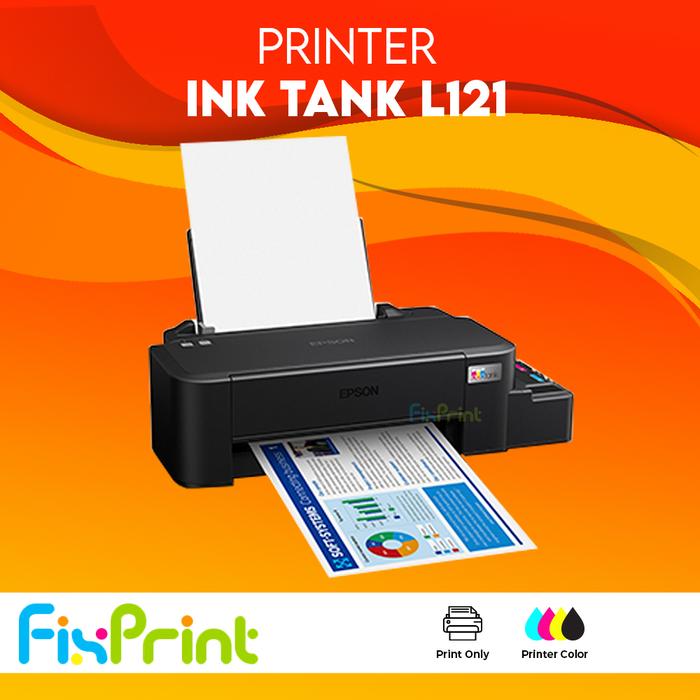 Jual Printer Epson EcoTank L121 pengganti L120 - Print Only / Scanner ...