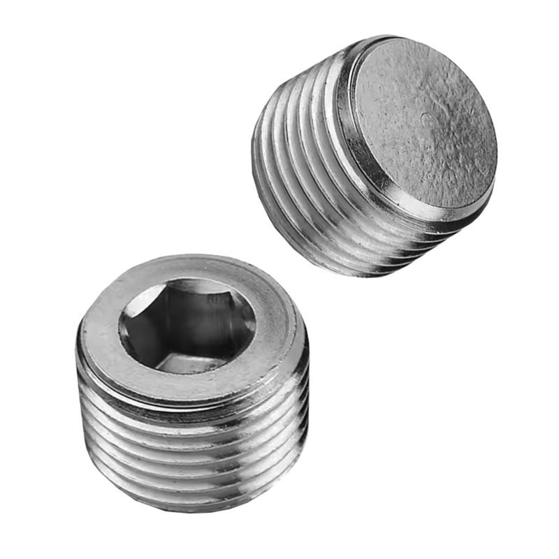 Baut Plug besi penutup drat ukuran 1/4 dan 1/8 - Shop | Tokopedia