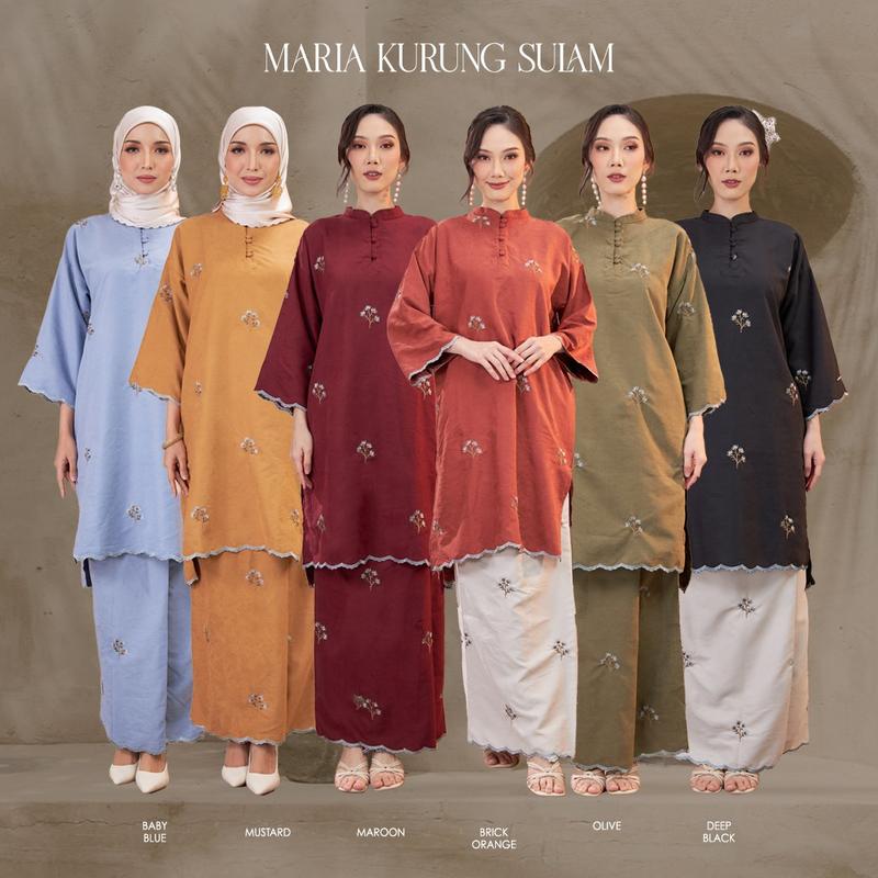 MARIA KURUNG SULAM SEMEKAR LEBARAN - TikTok Shop Malaysia