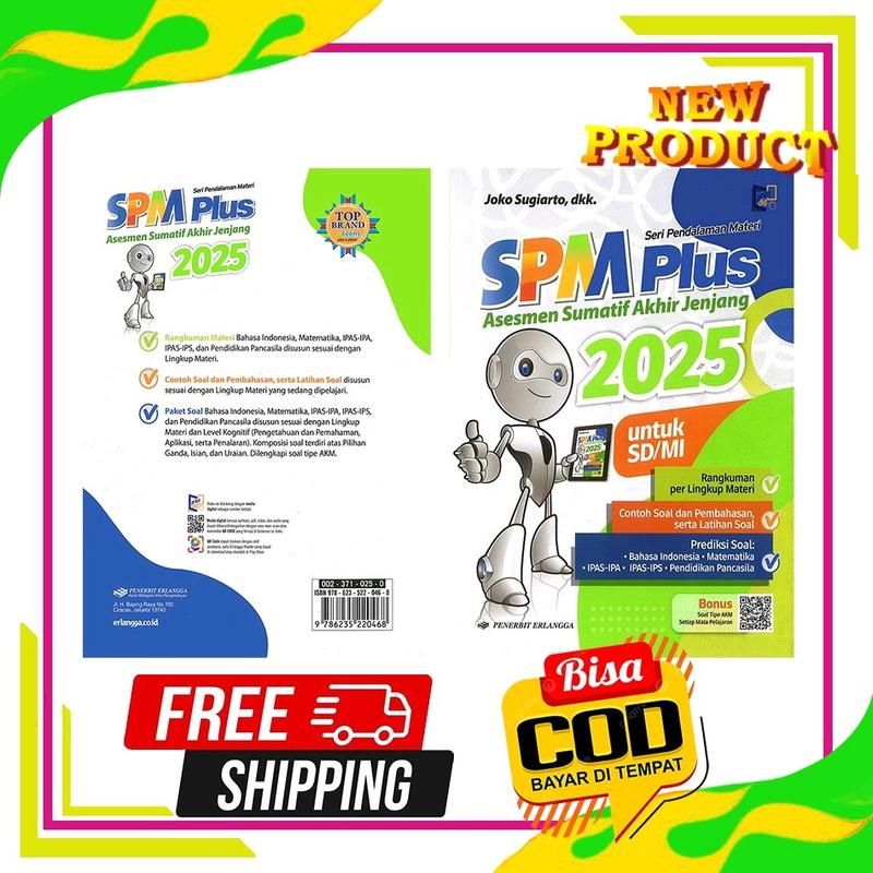 Spm plus asesmen sumatif akhir jenjang 2025 untuk sd/mi by joko - Shop | Tokopedia