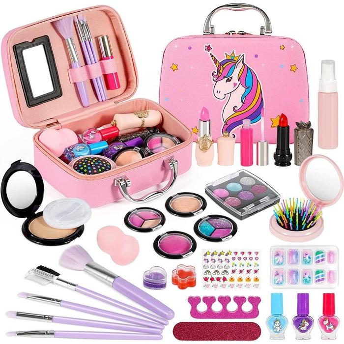 Jual Makeup Anak Perempuan Mainan Make Up Kit Set Alat Rias Kosmetik ...