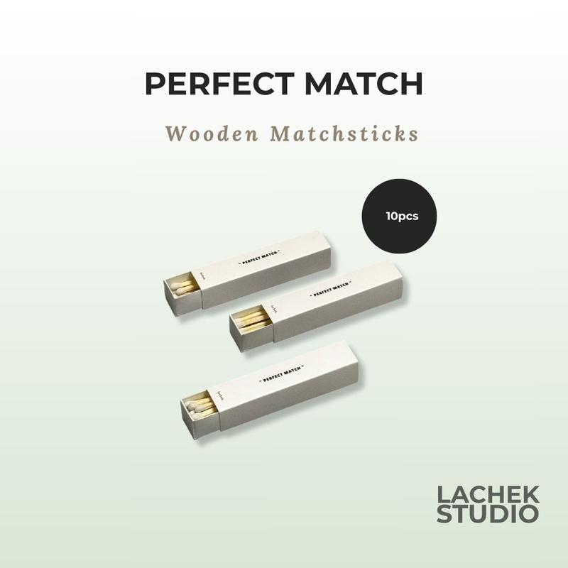 LACHEK | White Long Matchstick 10pcs/box Wooden Safety Long - TikTok ...