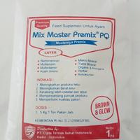 Jual MIX MASTER PREMIX LAYER PQ - Suplemen Pakan Ayam Petelur 1 KG ...