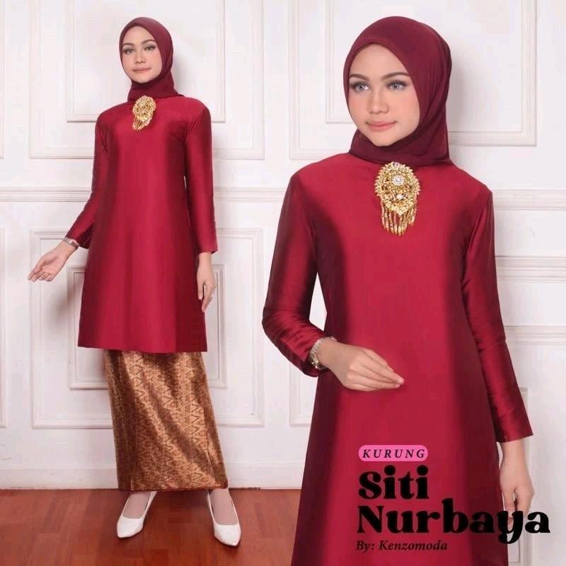 Atasan baju kurung Malaysia / Baju kurung siti nurbaya / Baj - Shop ...