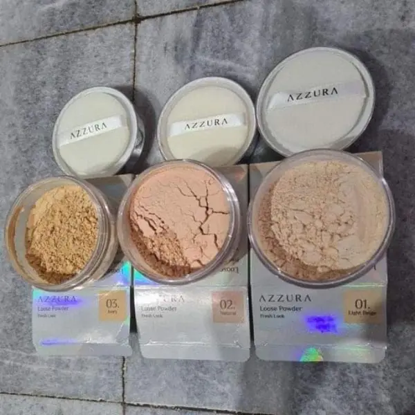 AZZURA FRESH LOOK LOOSE POWDER 30gr | Bedak Tabur Fresh Look_Cerianti ...