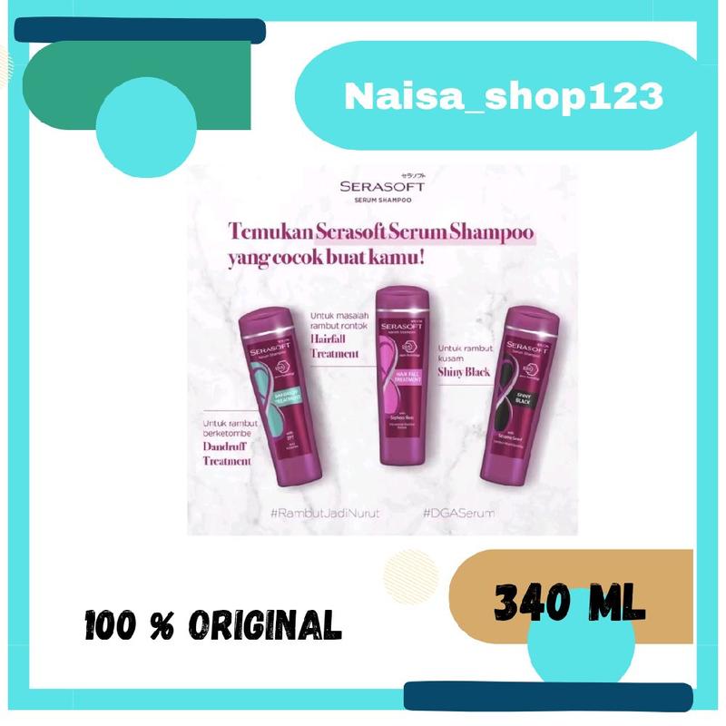 Serasoft Shampoo 340 ml - Sampo Serasoft untuk Perawatan Rambut - Shop ...