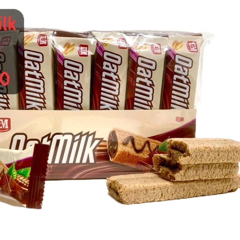 Biskuit Oat Milk Wafer Rasa Coklat, 30 Pcs per Box - Food, Susu - Shop ...