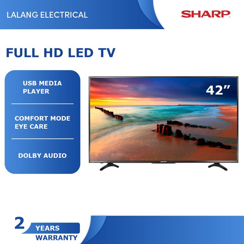 Sharp Full HD LED TV 42" 2TC42FD1X TV Televisyen LED 42 inci - TikTok ...