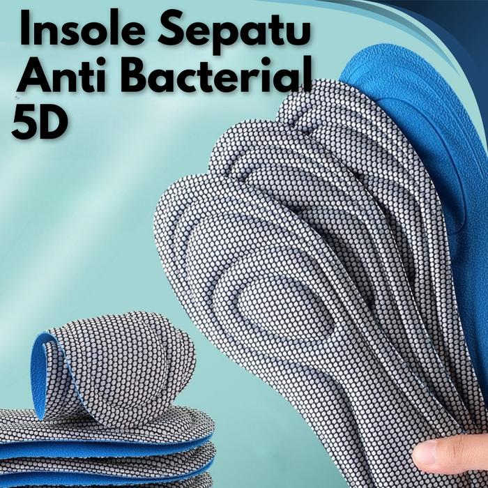 Jual Alas Kaki Insole Breathable Sweat Absorbing Antibacterial, Sol ...