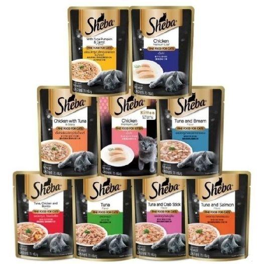 [Mix & Match Any Flavour] Sheba Cat 24 Pouch Bundle - Sheba Cat ...