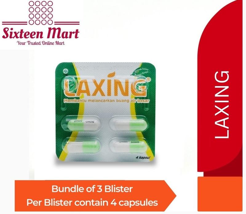 Jamu LAXING Pencahar / Sembelit / Pelancar Buang Air Besar, Bundle ...