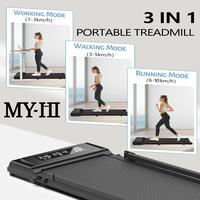 Promo 【Garansi seumur hidup】MY-HI B50 Treadmill Portable Treadmill ...