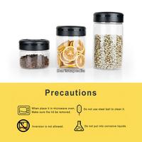Jual Pirates Vacuum Canister Sealed Jar Coffee Bean Food Tank Storage ...