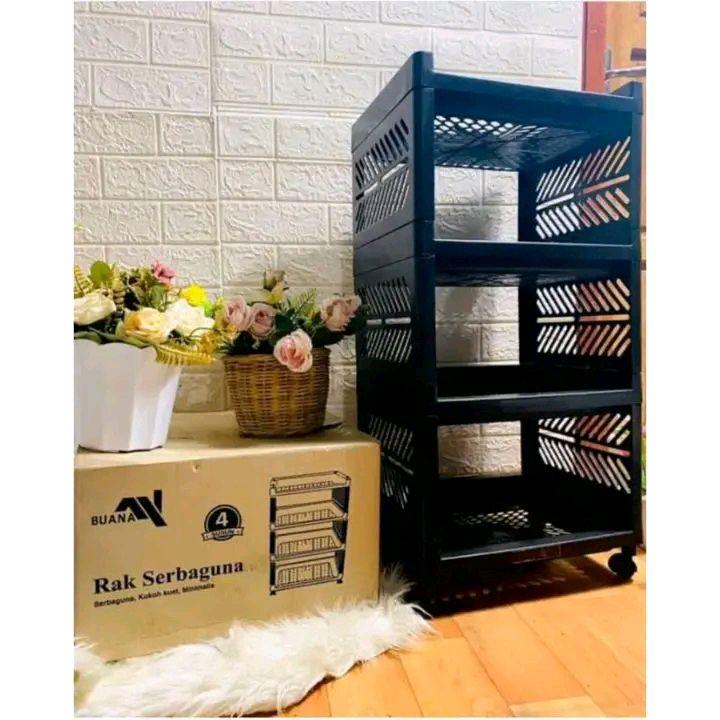 RAK YOYO BUANA 4SSN ADA RODA Packing Kardus Bahan Lebih tebal - Shop ...