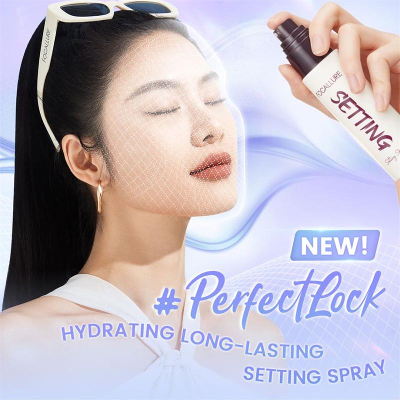 【1Pcs】FOCALLURE Makeup Setting Spray Fast Film Forming Oil Control ...