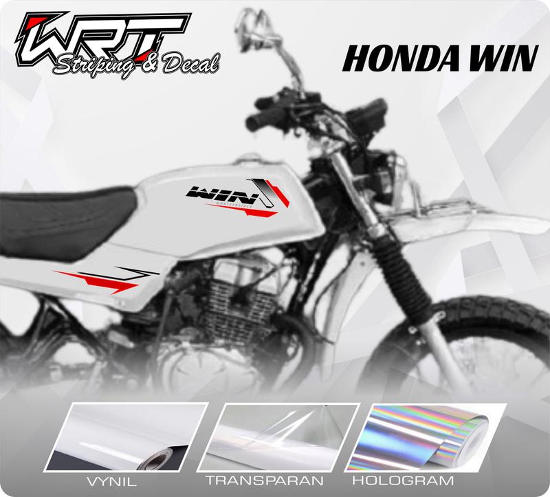 Striping Win - Stiker Decal Honda Win 100 Simpel Modern (SUDAH - Shop ...