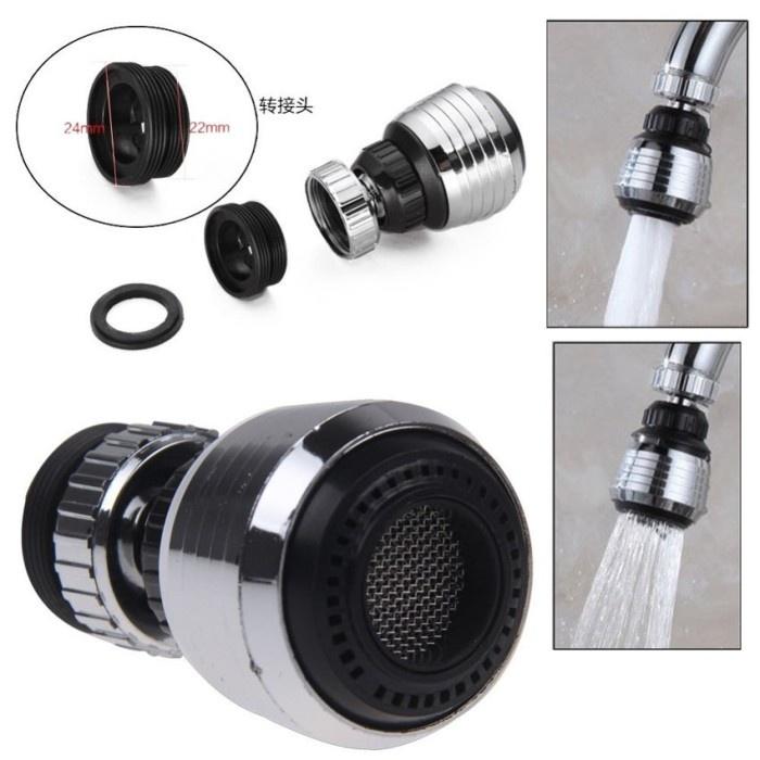 Sambungan Filter Kran Air 360 Aerator Kepala Keran Putar Cuc - Shop ...