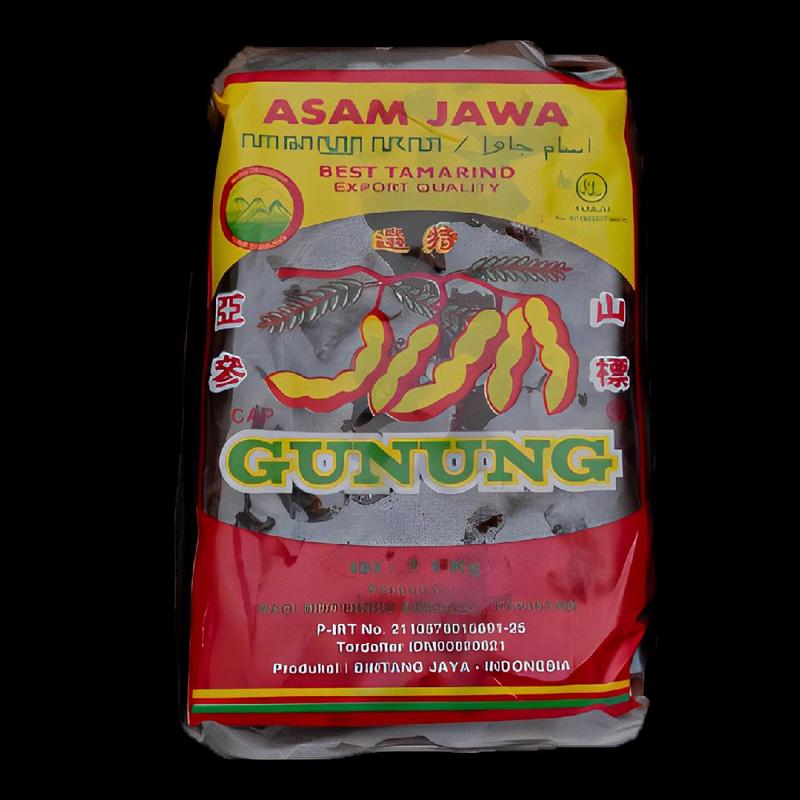 Asam Jawa Cap Gunung 1kg_ (Ada Bijinya) Best Tamarind_Asam Jawa_Asam ...