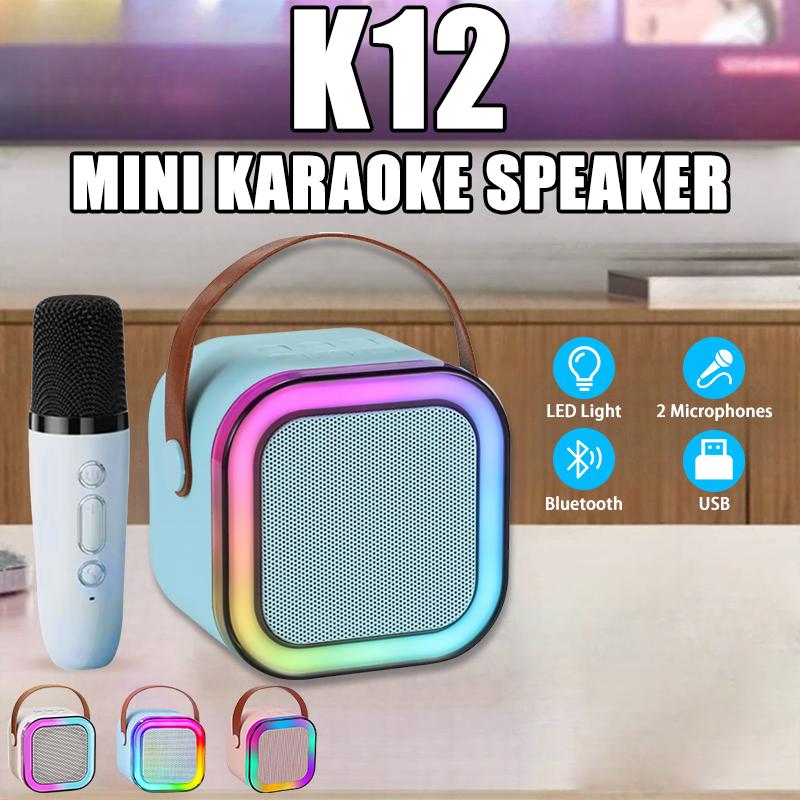 K12/X1/K1/K52/Y1 Bluetooth Speaker Wireless Karaoke 3D Stere - TikTok ...