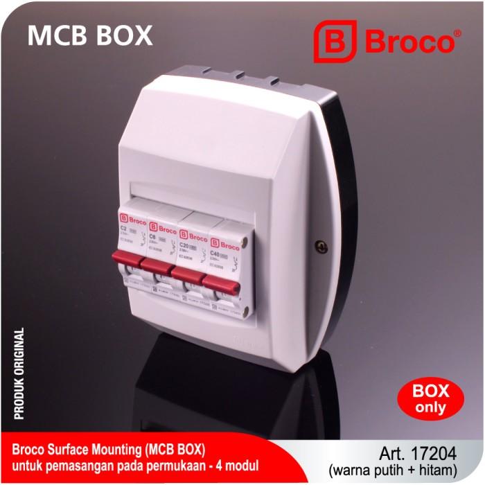 BROCO Box MCB 4 Group Outbow (17204) - Shop | Tokopedia
