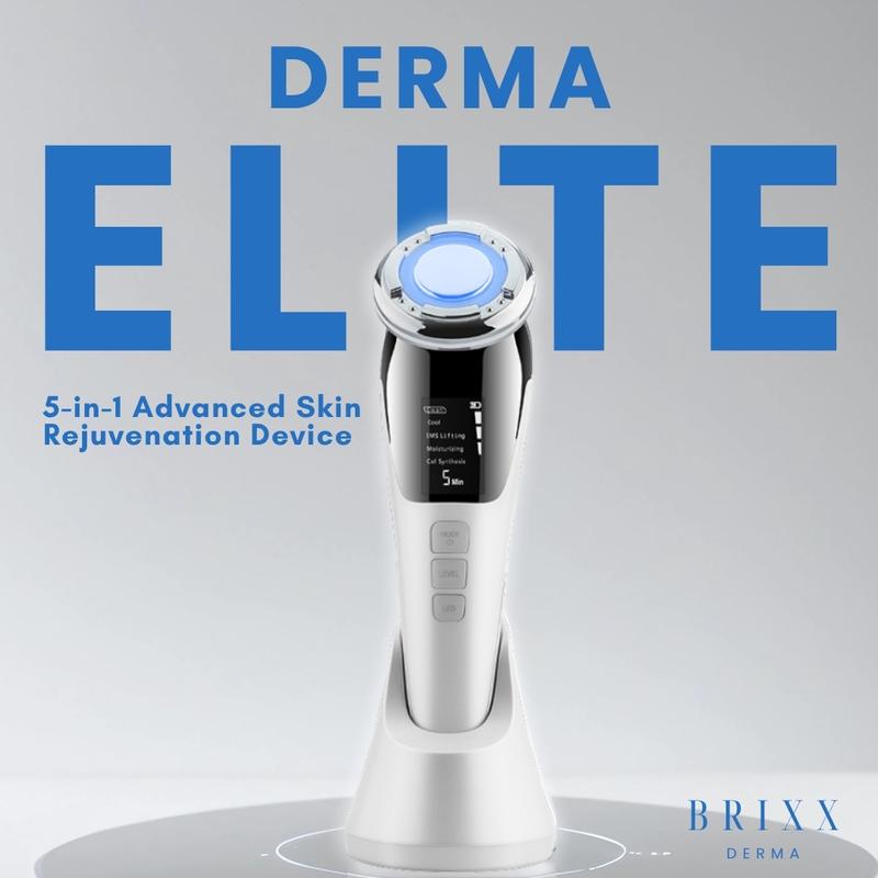 DERMA ELITE ULTIMATE 5-in-1 SKIN REJUVENATION LIGHT ION THERAPY (FOR ...