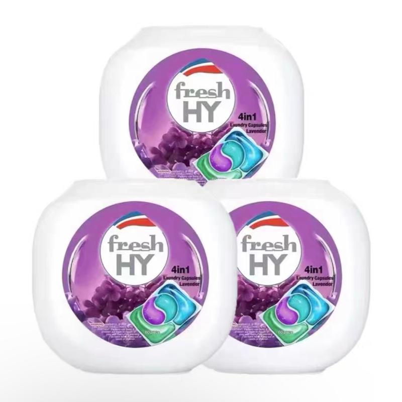 [60Pcs Tub] Fresh HY 4-in-1 Laundry Capsules (60Pcs) / Fresh - TikTok ...