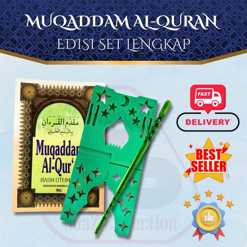 Muqaddam Al-Quran Resm Uthmani Soft Cover Membaca Panduan Tajwid ...