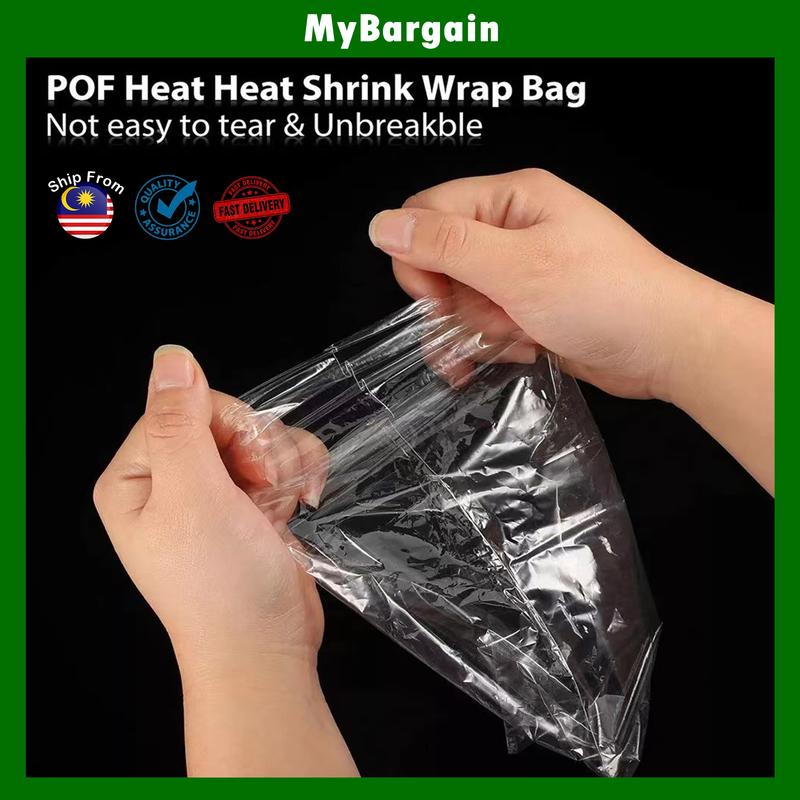 1pcs POF Heat Shrink Wrap Bag - TikTok Shop Malaysia