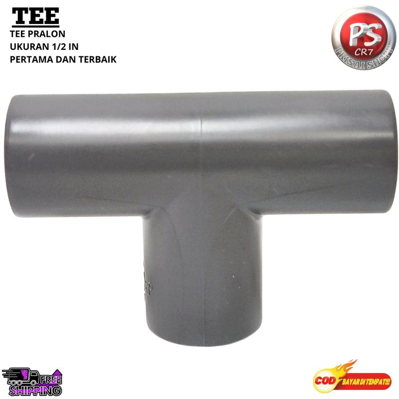 Tee 1/2''inchi Merek Pralon untuk Sambungan Pipa Cabang 3 1/2''inchi ...