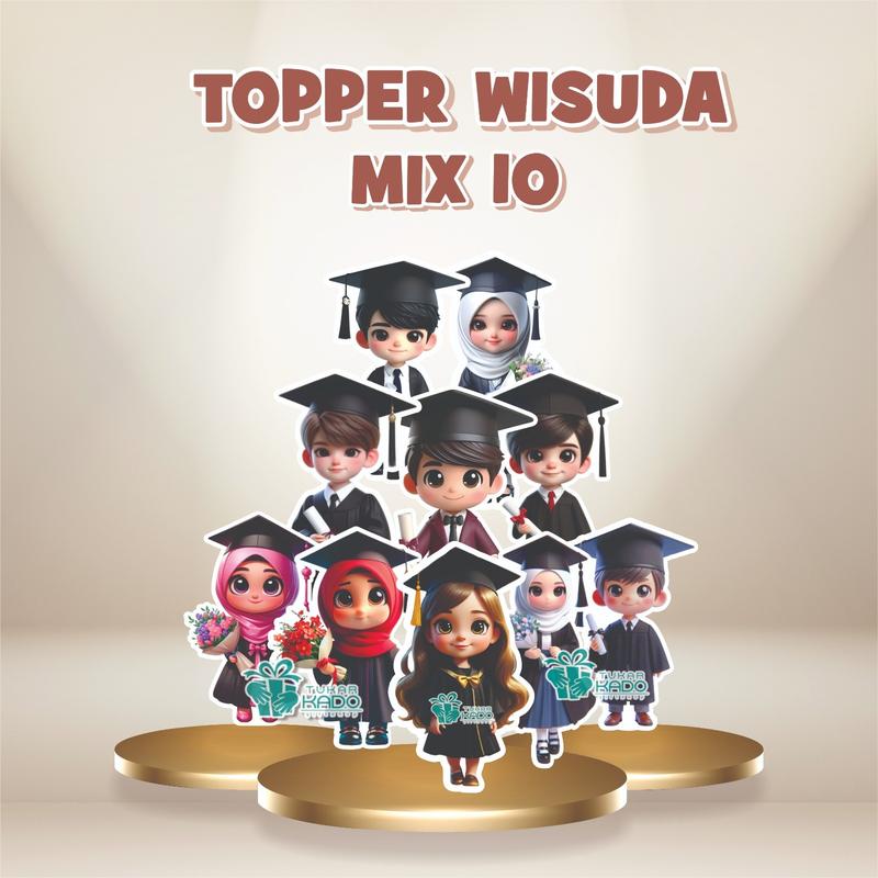 Topper Wisuda So Sweet Untuk Buket / Souvenir dan Hampers - Shop ...