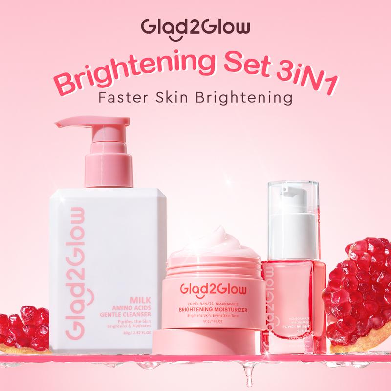 G2G 3PCS 3IN1-Cleanser+Serum+Moistiturizer - Brightening Set - TikTok ...