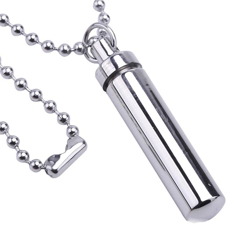 Kalung Botol Hajat, Bentuk Kapsul, Fesyen, Bahan Keluli Taha - TikTok ...
