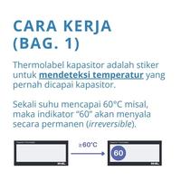 Jual Thermolabel Kapasitor / Busbar SINEL (Stiker Indikator Temperatur ...