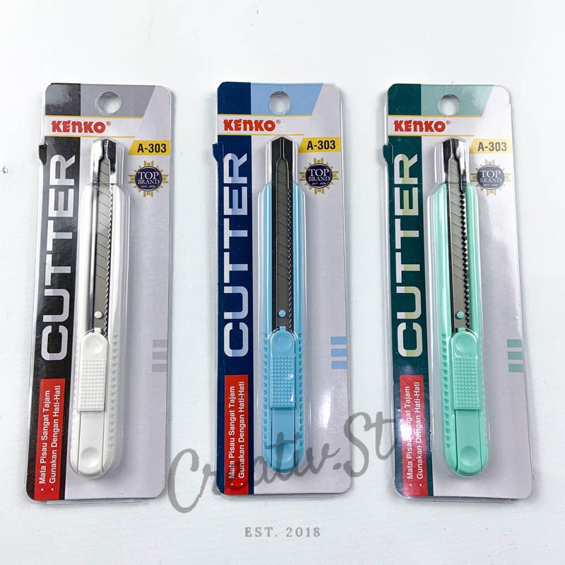 KENKO Cutter Kecil Pastel A-303 Alat Potong - Shop | Tokopedia